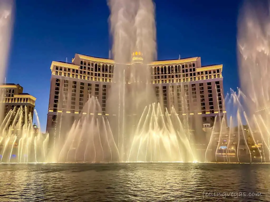 Bellagio Fountain Schedule & Song List (2025 Show Times) - FeelingVegas
