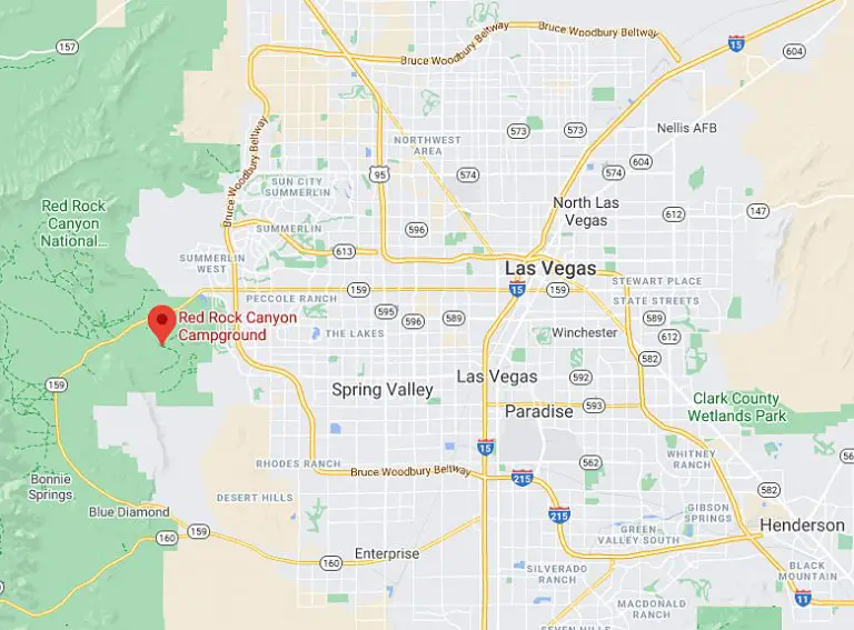 Camping at Red Rock Canyon Campground Las Vegas (with Pictures ...