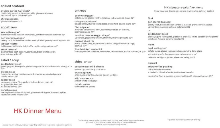 Here’s What it Costs to Eat at Hell’s Kitchen Las Vegas – Feeling Vegas