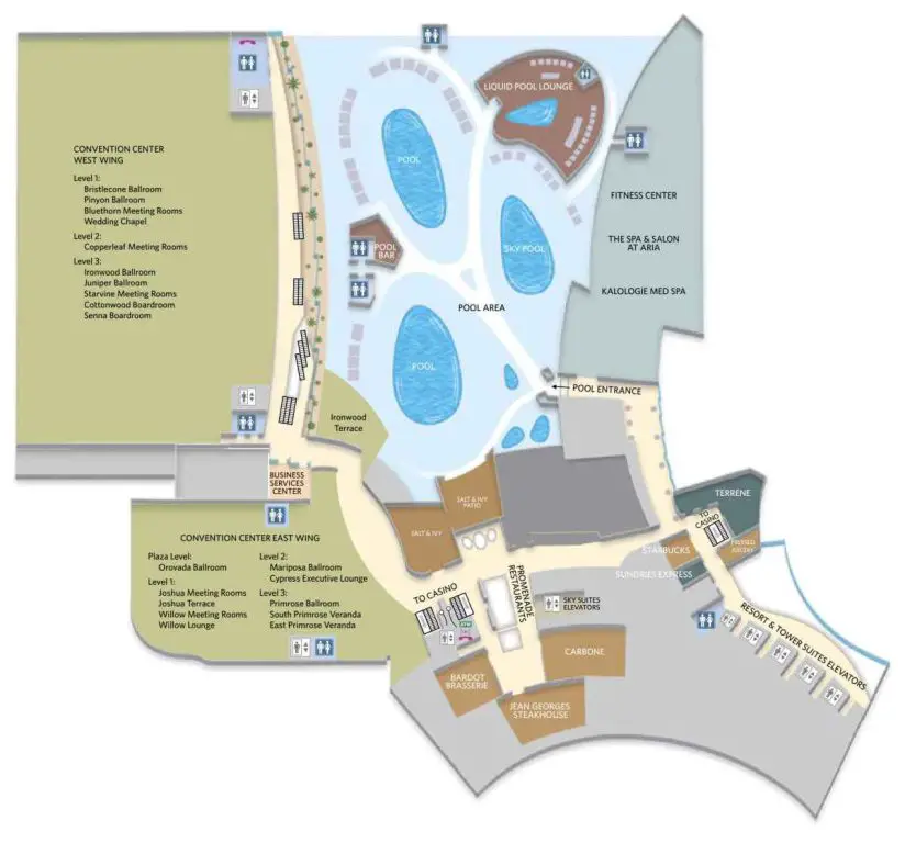 Can Vdara Guests Use the Aria Pool? (Answered) - FeelingVegas