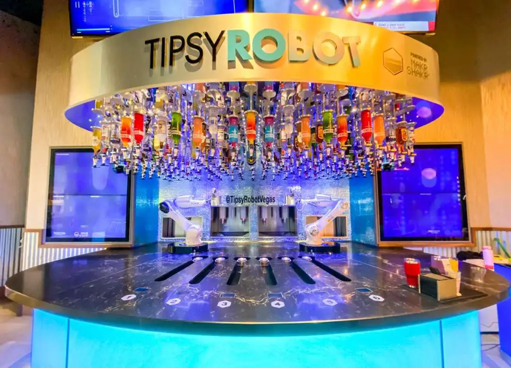 Drinks at The Tipsy Robot in Las Vegas (Menu & Prices) - FeelingVegas
