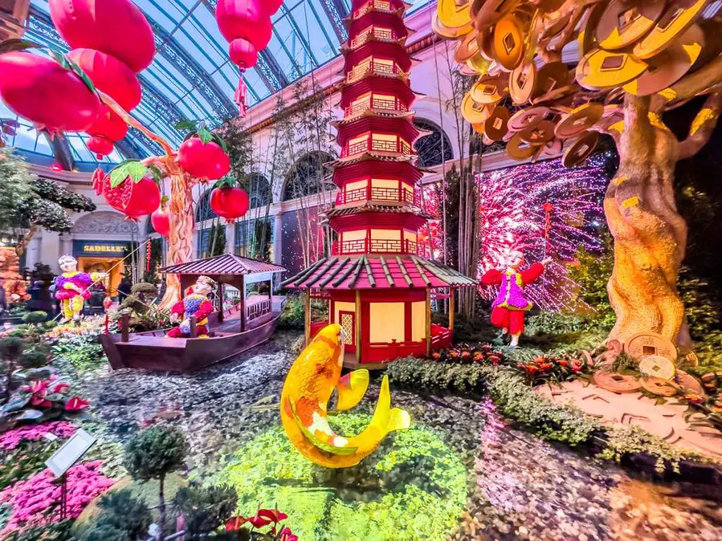 Bellagio Conservatory Lunar New Year (2023 Photo Gallery) - FeelingVegas